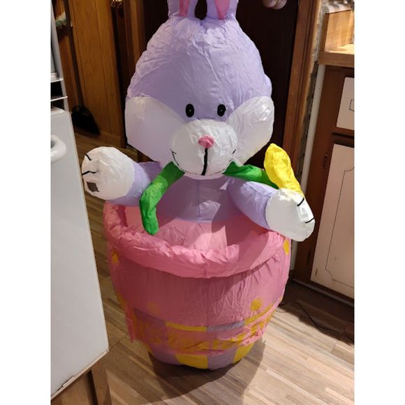 Accents | Airblown Inflatable Bunny Its Spring In The Original Box ...